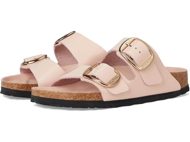 (取寄) ビルケンシュトック レディース アリゾナ ビッグ バックル ハイ シャイン Birkenstock women Arizona Big Buckle High Shine Light Rose