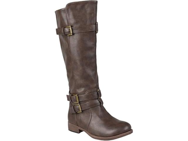 (取寄) ジュルネ コレクション レディース バイト ブーツ Journee Collection women Bite Boot Brown