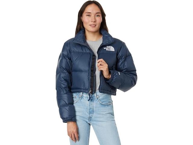 (取寄) ノースフェイス レディース ヌプシ ショート ジャケット The North Face women Nuptse Short Jacket Summit Navy