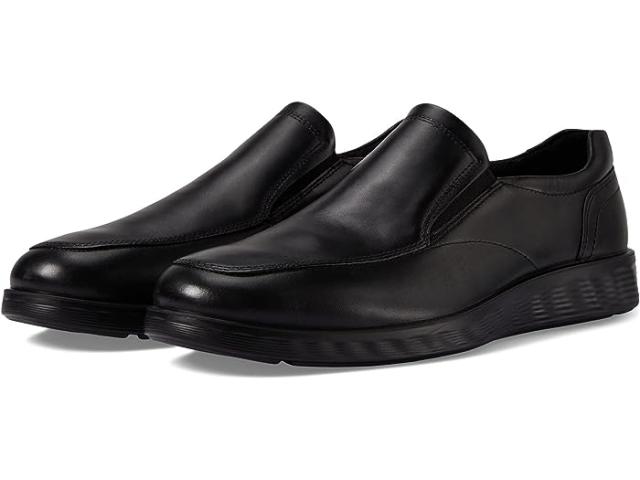 (取寄) エコー メンズ S ライト ハイブリット エプロン トゥ スリッポン ECCO men S Lite Hybrid Apron Toe Slip-On Black