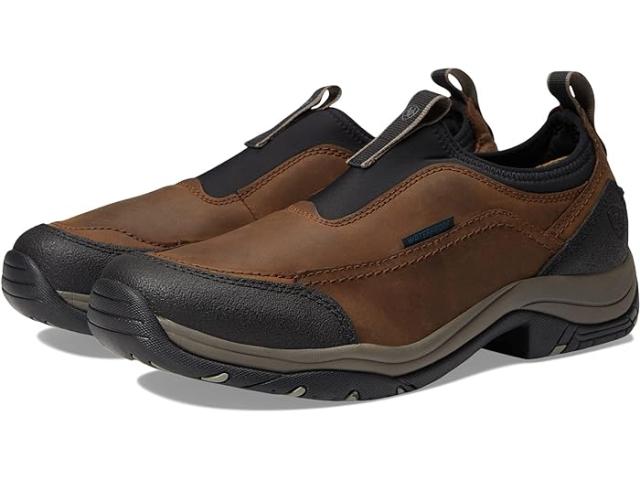 (取寄) アリアット メンズ テレイン イーズ ウォータープルーフ Ariat men Ariat Terrain Ease Waterproof Oily Distressed Brown