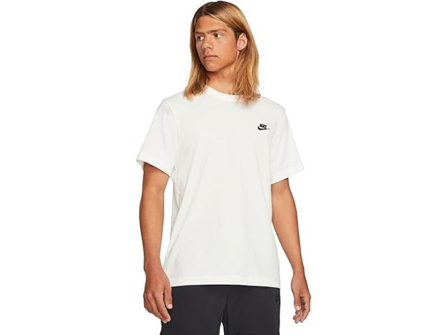 (取寄) ナイキ メンズ スポーツウェア クラブ ティー Nike men Sportswear Club Tee Sail/Black