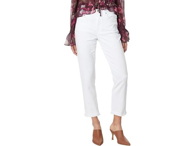 (取寄) ペイジ レディース ハイライズ ブリジット ロー ヘム カフ イン ホワイト ノイズ ディストレス Paige women High-Rise Brigitte Raw Hem Cuf in White Noise Distressed White Noise Distressed