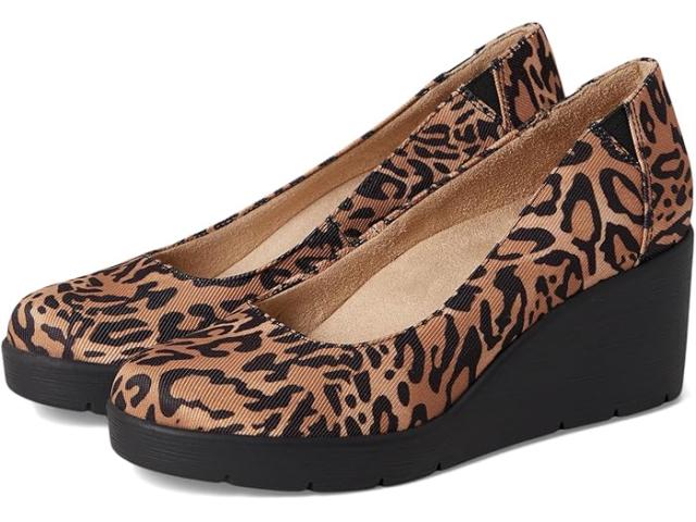 (取寄) ナチュラライザー レディース ソウル アバウト タイム Naturalizer women Soul About Time Leopard Dark Brown