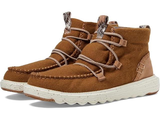 (取寄) ヘイ デュード レディース レイエス ブーツ ウール Hey Dude women Reyes Boot Wool Cognac