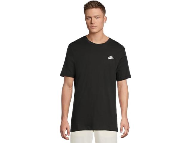 (取寄) ナイキ メンズ スポーツウェア クラブ ティー Nike men Sportswear Club Tee Black/White