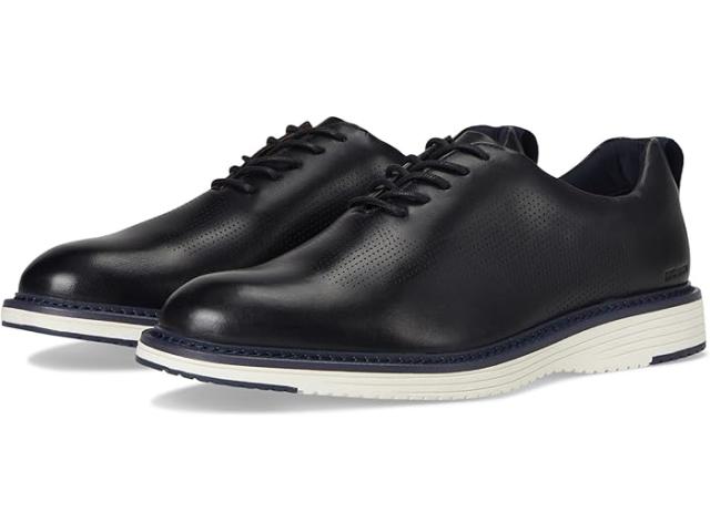 (取寄) ジョンストン&マーフィー メンズ アップトン ワンピース パーフェド プレーン トゥ Johnston & Murphy men Upton One-piece Perfed Plain Toe Black Full Grain