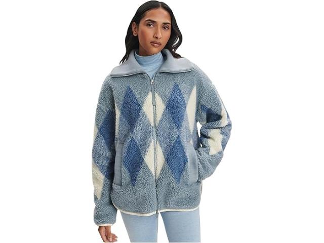 (取寄) バーリー レディース フランカ シェルパ ジャケット Varley women Franca Sherpa Jacket Ashley Blue