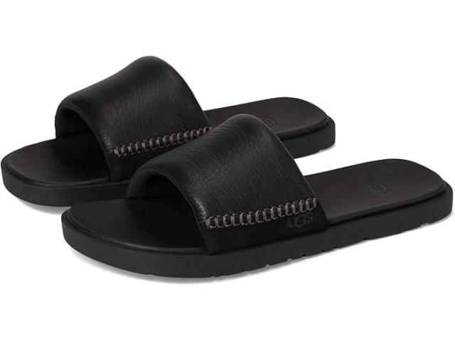 (取寄) アグ メンズ リ スライド UGG men Seasdie II slide Black