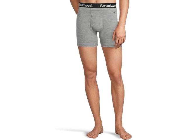 (取寄) スマートウール メンズ メリノ ボクサー ブリーフ Smartwool men Merino Boxer Brief Light Gray Heather