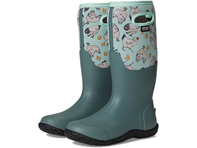 (取寄) ボグス レディース メサ Bogs women Mesa Chickens Aqua Multi