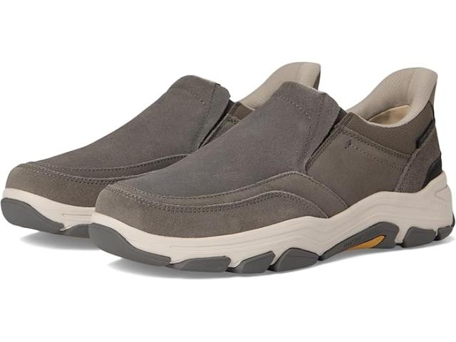 (取寄) ロックポート メンズ リース Rockport men Reece Dark Taupe Suede