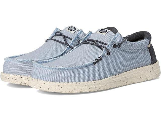 (取寄) ヘイ デュード メンズ ウォーリー コーストライン ジュート Hey Dude men Wally Coastline Jute Light Blue