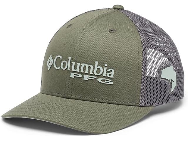 (取寄) コロンビア パフォーマンス フィッシング ギア メッシュ スナップ バック ボールキャップ 帽子 Columbia PFG Mesh Snap Back Ballcap Cypress/Cool Green/Bass
