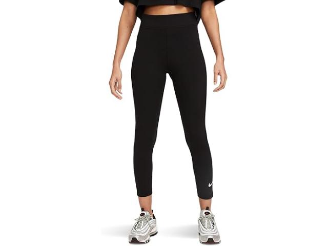 (取寄) ナイキ レディース スポーツウェア クラシック ハイライズ 7/8 レイバー タイツ Nike women Sportswear Classic High-rise 7/8 Labor Tights Black/Sail