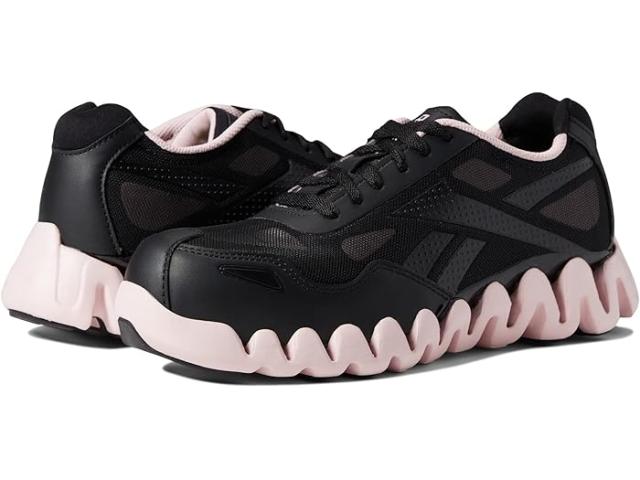 (取寄) リーボック ワーク レディース ジグ パルス ワーク エー コンプ トゥ Reebok Work women Reebok Work Zig Pulse Work EH Comp Toe Black/Pink