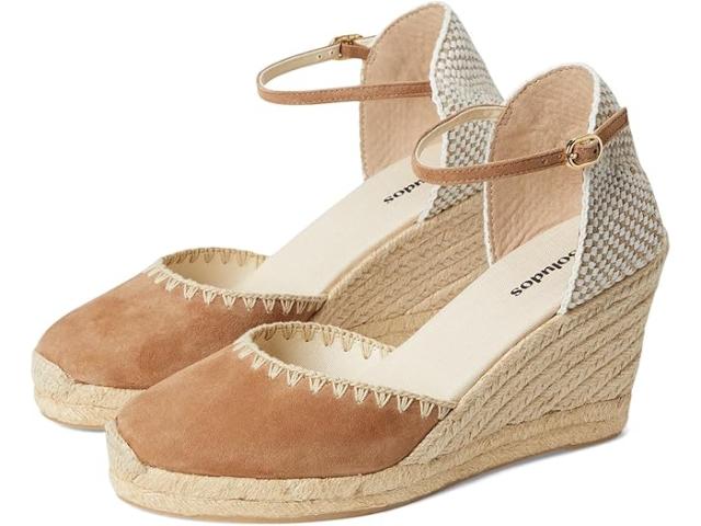(取寄) ソルドス レディース マルセイユ ウェッジ エスパドリーユ Soludos women Marseille Wedge Espadrille Miel Brown