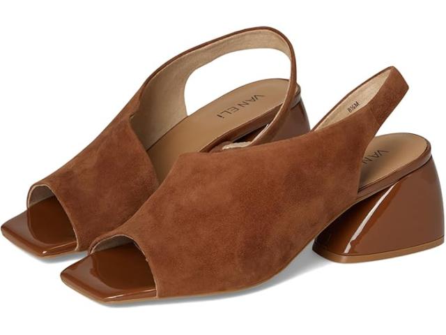 (取寄) ヴァネリ レディース  Vaneli women Molke Cuoio Suede/Patent