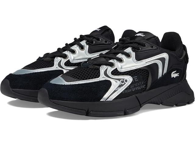 (取寄) ラコステ メンズ L003 ネオ スニーカー Lacoste men L003 Neo Sneakers Black/White