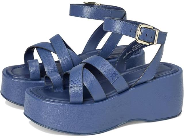 (取寄) フリーピープル レディース ヘイゼル フラットフォーム サンダル Free People women Hazel Flatform Sandals Old School Indigo