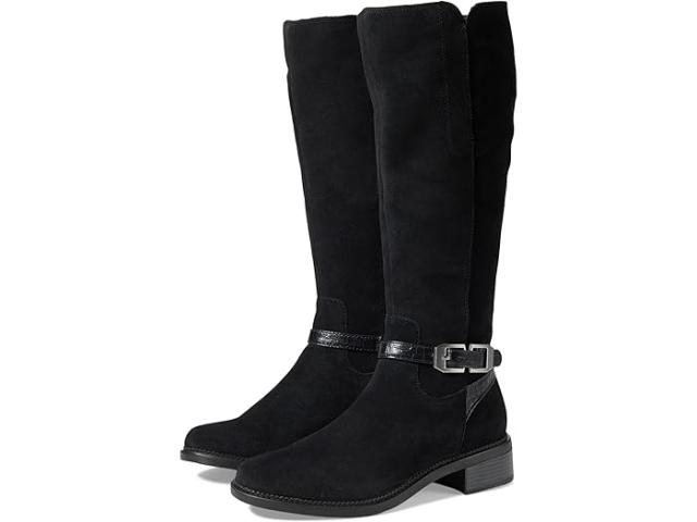 (取寄) クラークス レディース メイ アスター Clarks women Maye Aster Black Suede