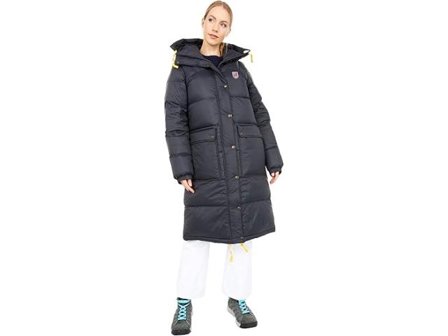 (取寄) フェールラーベン レディース エクスペディション ロング ダウン パーカー Fjllrven women Fjallraven Expedition Long Down Parka Black