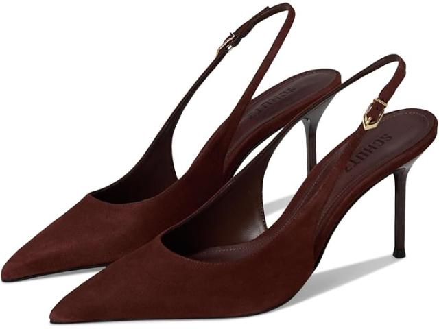 (取寄) シュッツ レディース アリシア スリング Schutz women Alicia Sling Root Brown