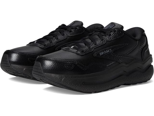 (取寄) ブルックス レディース ゴースト マックス レザー Brooks women Brooks Ghost Max Leather Black/Black