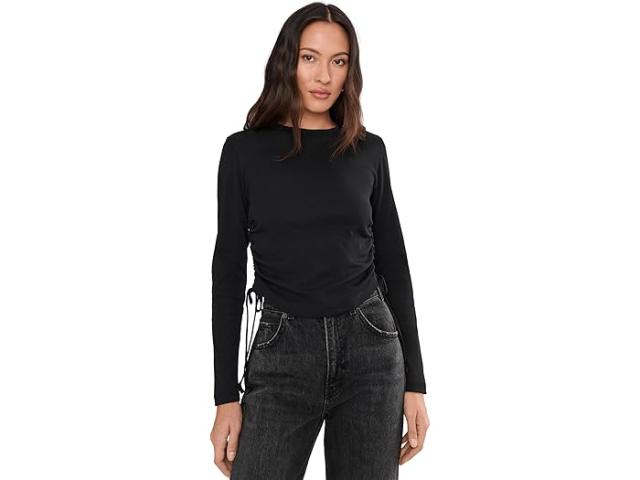 (取寄) オールセインツ レディース サニー ロング スリーブ ティー AllSaints women Sonny Long Sleeve Tee Black