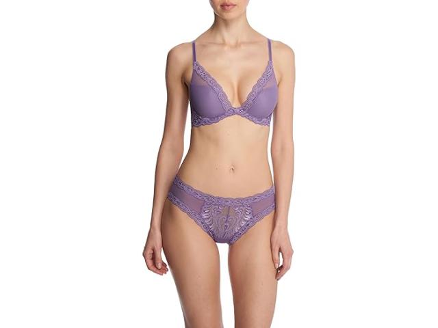 (取寄) ナトリ レディース フェザーズ コンツアー バンジ ブラ 730023 Natori women Natori Feathers Contour Plunge Bra 730023 Purple Haze