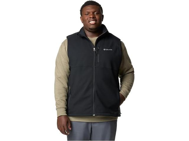(取寄) コロンビア メンズ ビッグ アンド トール アセンダー リ ソフトシェル ベスト Columbia men Big & Tall Ascender II Softshell Vest Black