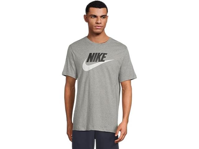 (取寄) ナイキ メンズ スポーツウェア アイコン フューチュラ ティー Nike men Sportswear Icon Futura Tee Dark Grey Heather/Black/White