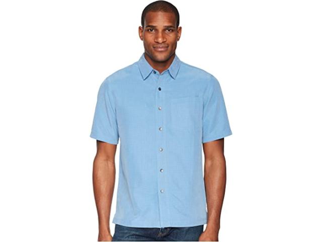 (取寄) ロイヤルロビンズ メンズ デザート パッカー S/S  Robbins men  Desert Pucker S/S Parisian Blue