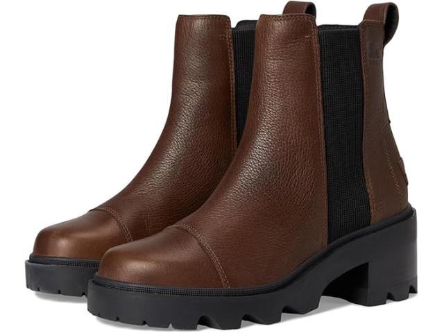 (取寄) ソレル レディース ジョアン ナウ チェルシー SOREL women Joan Now Chelsea Tobacco/Black