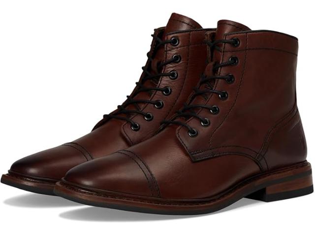 (取寄) フライ メンズ ポール ミッド レース Frye men Paul Mid Lace Brown