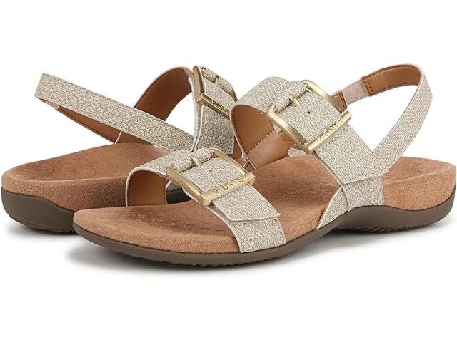 (取寄) バイオニック レディース リース スリングバックス VIONIC women VIONIC Reese Slingbacks Oatmeal Beige Synthetic Fabric