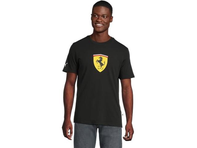 (取寄) プーマ メンズ スクーデリア フェラーリ グラフィック T-シャツ PUMA men Scuderia Ferrari Graphic T-Shirt Puma Black 1AH25