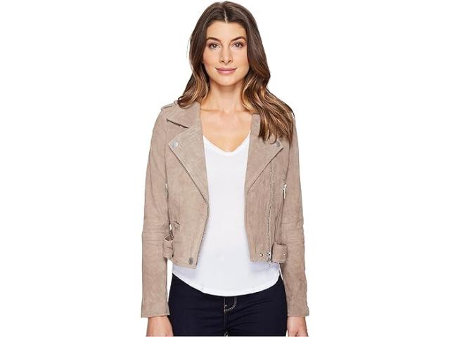(取寄) ブランクニューヨーク レディース スエード モト ジャケット Blank NYC women Blank NYC Suede Moto Jacket Sand Stoner