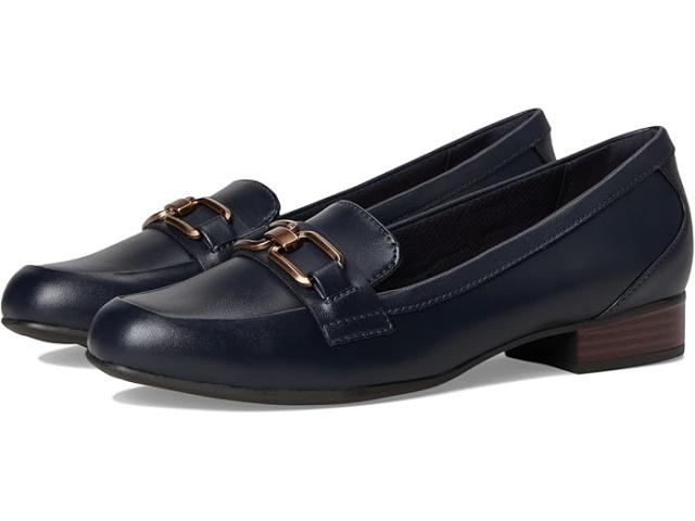 (取寄) クラークス レディース ジュリエット エコー Clarks women Juliet Echo Navy Leather