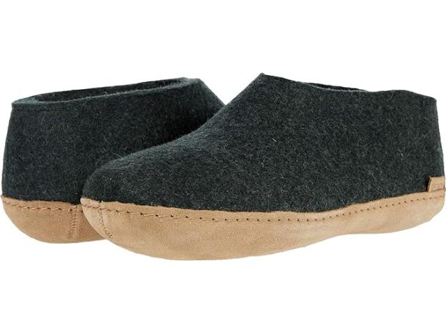 (取寄) グレーラップ ウール シューズ レザー アウトソール Glerups Glerups Wool Shoe Leather Outsole Forest