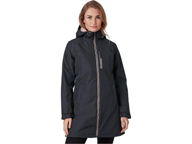 (取寄) ヘリーハンセン レディース ロング ベルファスト ウィンター ジャケット Helly Hansen women  Long Belfast Winter Jacket Ebony