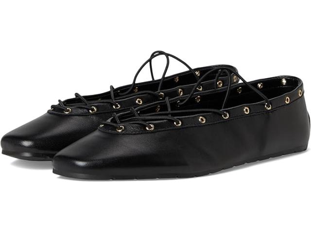 (取寄) スティーブマデン レディース ポワント Steve Madden women Pointe Black Leather