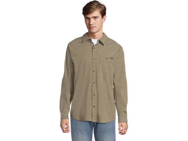 (取寄) ハーレー メンズ ワン アンド オンリー スラブ ロング スリーブ Hurley men One And Only Slub Long Sleeve Olive
