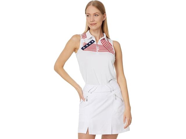 (取寄) ジェイミー サドック レディース クロッシング スリーブレス トップ Jamie Sadock women Jamie Sadock Crossings Sleeveless Top Sugar