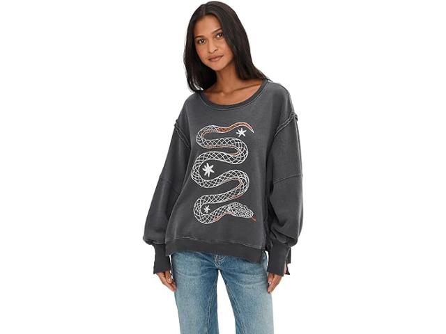 (取寄) フリーピープル レディース ウィー ザ フリー グラフィック カムデン プルオーバー Free People women We The Free Graphic Camden Pullover Snake Combo