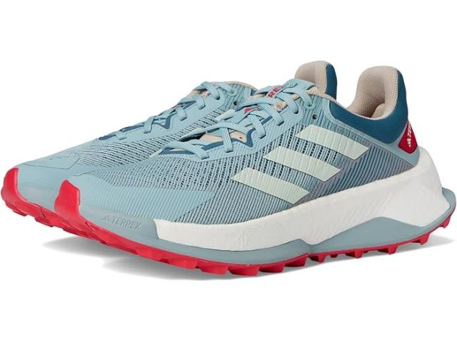 (取寄) アディダス アウトドア メンズ テレックス ソウルストライド ウルトラ トレイル ランニング トレイル ランニング シューズ adidas Outdoor men Terrex Soulstride Ultra Trail Running Trail Running Shoes Magic Grey/Linen Green/Pure Ruby