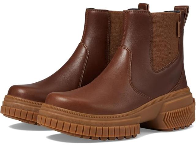 (取寄) ソレル レディース ONA アベ チェルシー ブーツ ウォータープルーフ SOREL women ONA AVE Chelsea Boot Waterproof Velvet Tan/Gum 2