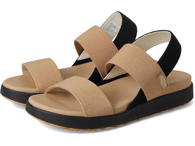 (取寄) キーン レディース エル バックストラップ KEEN women Elle Backstrap Cornstalk/Black