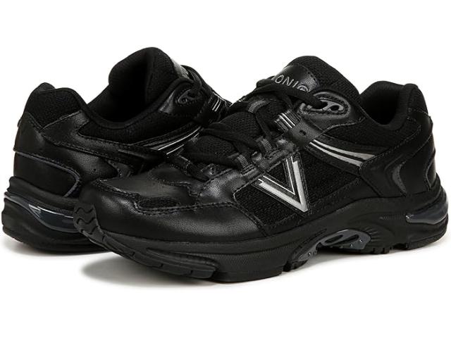 (取寄) バイオニック レディース 2.0 オックスフォード VIONIC women VIONIC 23Walk 2.0 Oxfords Black Char Leather Mesh