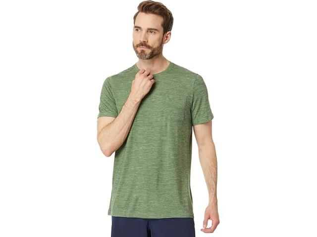 (取寄) スマートウール メンズ メリノ ヘンプ ブレンド ポケット ティー Smartwool men Smartwool Merino Hemp Blend Pocket Tee Fern Green Heather